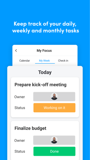 My Focus: The new monday.com personal digital planner to get your week ...