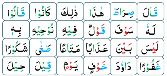 Lesson 8: Huroof Leen | Soft Vowels - Zohra Amreen * MFHL