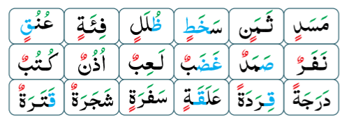 Lesson 5 - Tanween Nunation - MFHL Zohra Amreen (Islamic Scholar ...