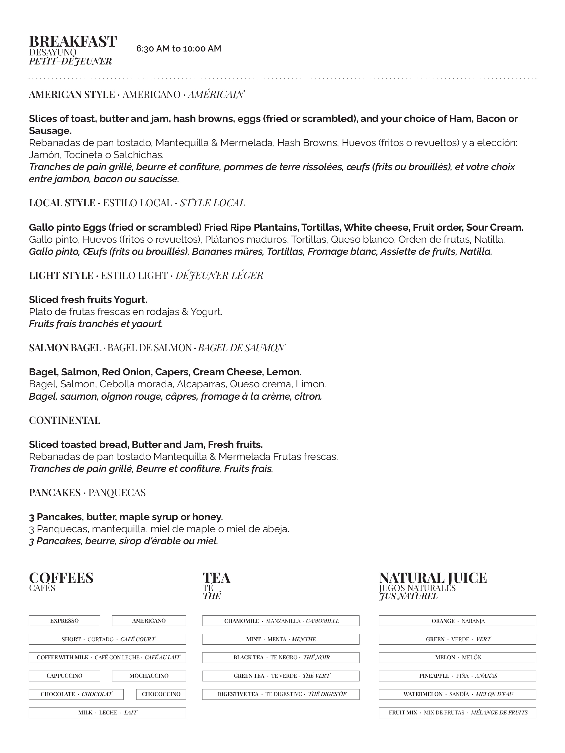 Beachfront dining – Azura Resorts