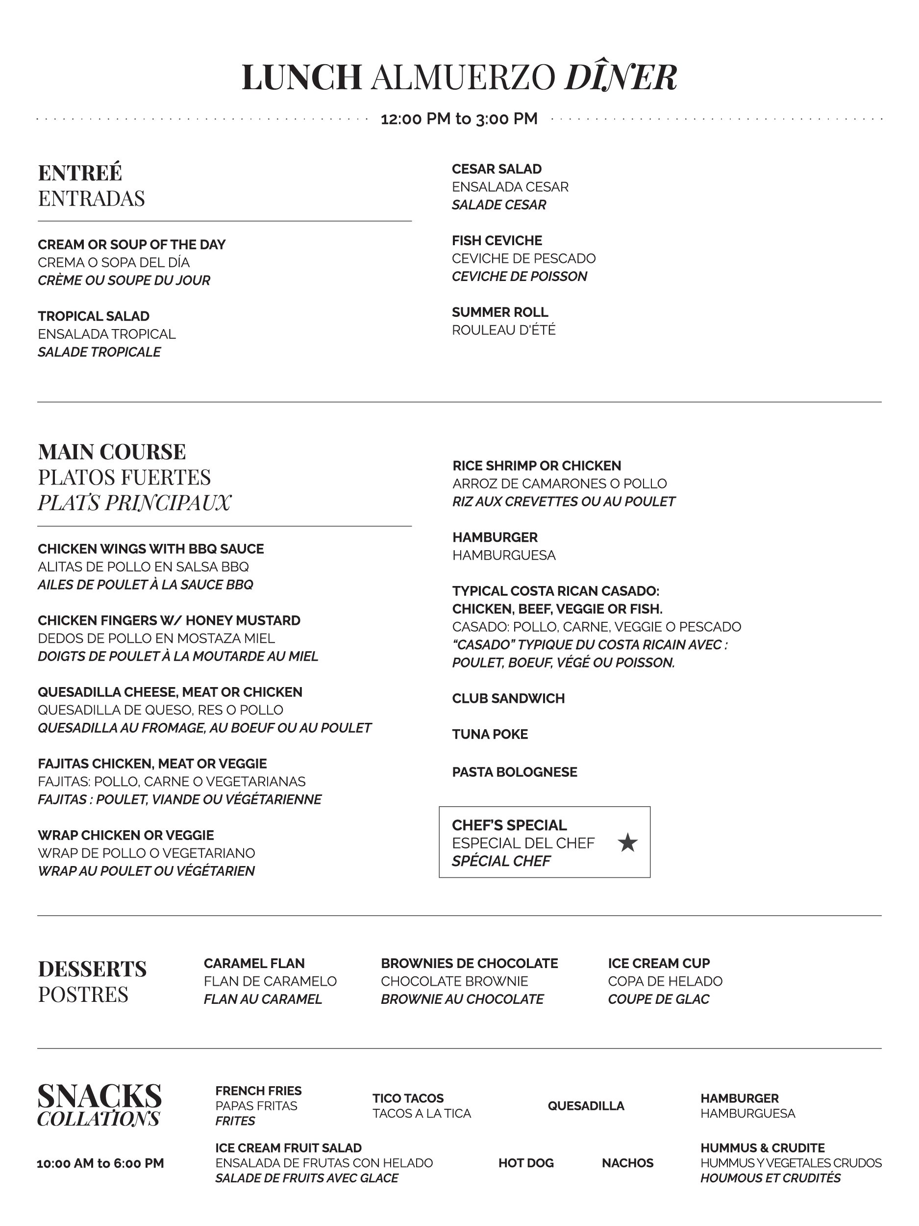 Beachfront dining – Azura Resorts