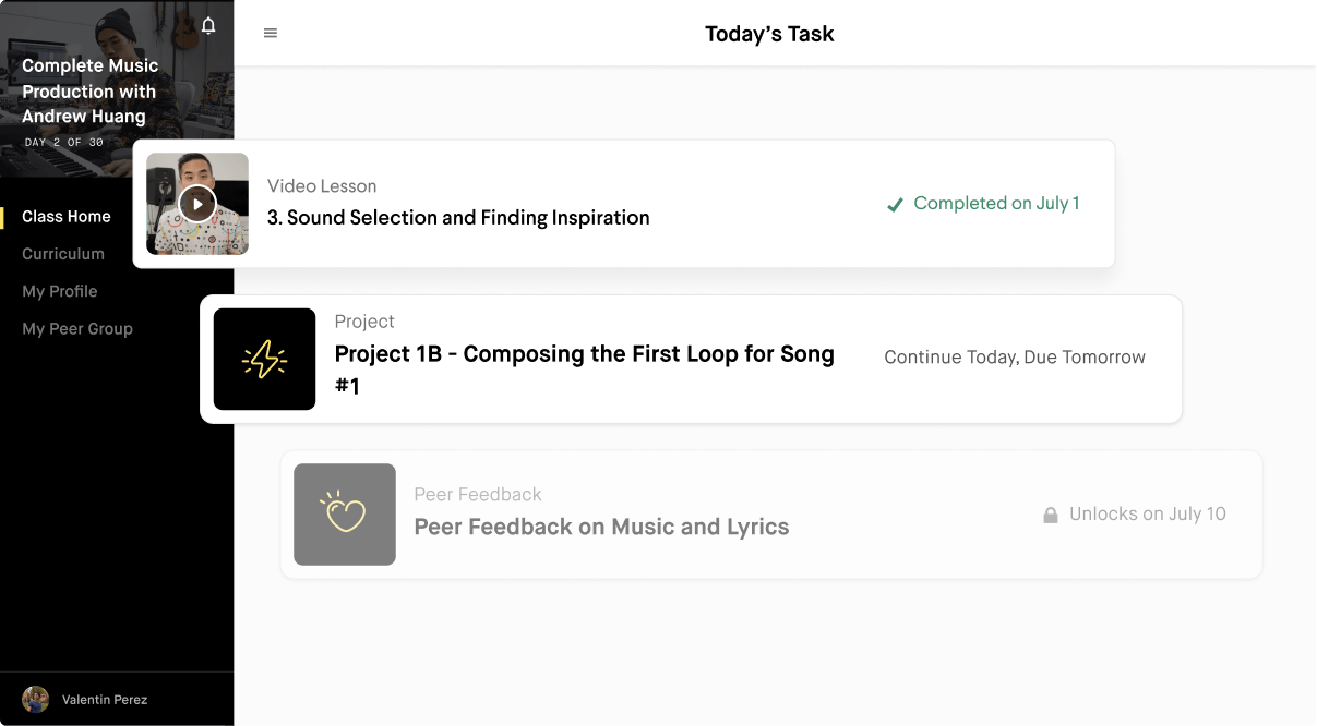 Create three songs of your own with guided assignments that break down ...