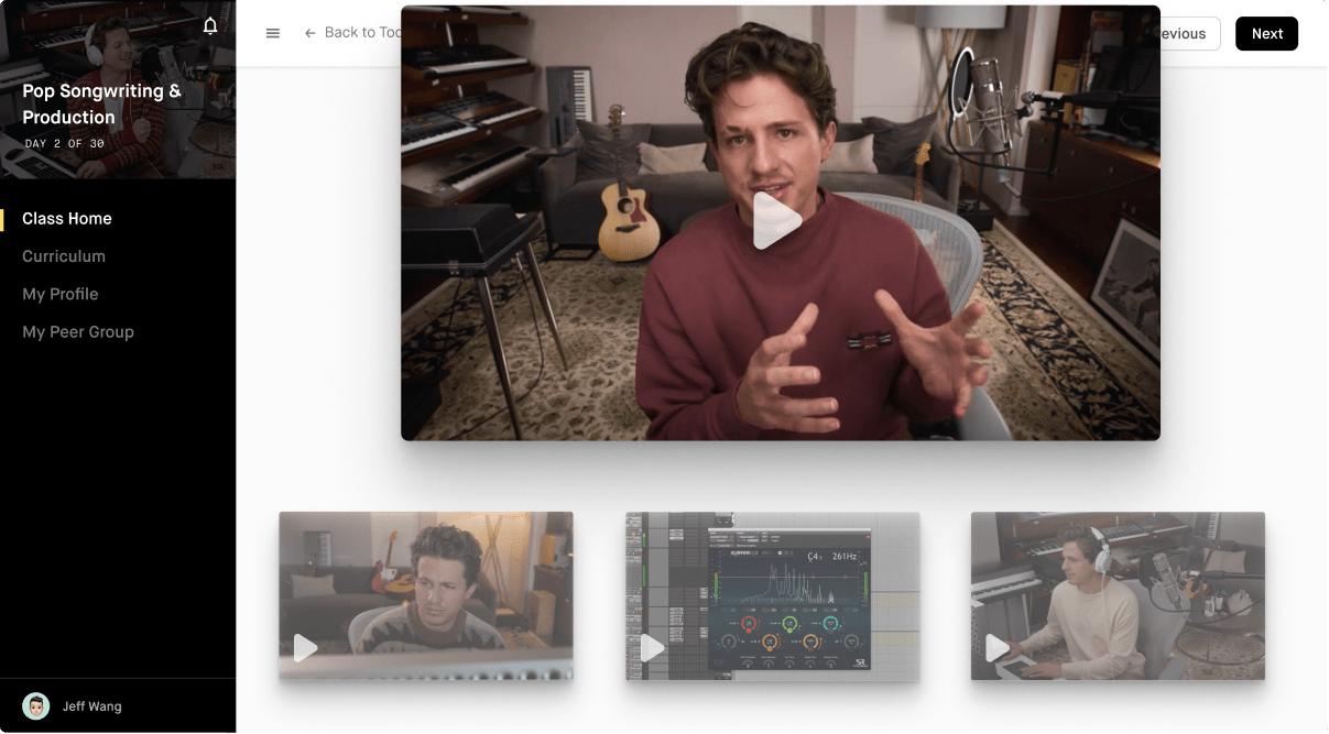 Access the pre-recorded videos at any time and learn from Charlie as he ...