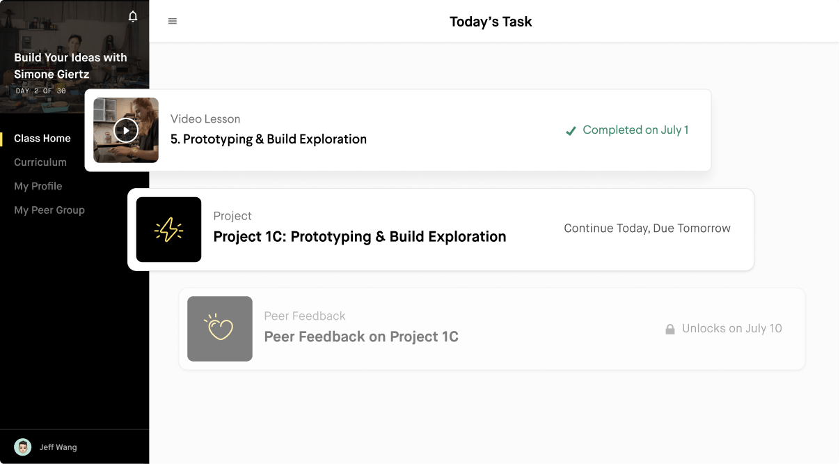 Create an exploratory build and invention with guided assignments that ...