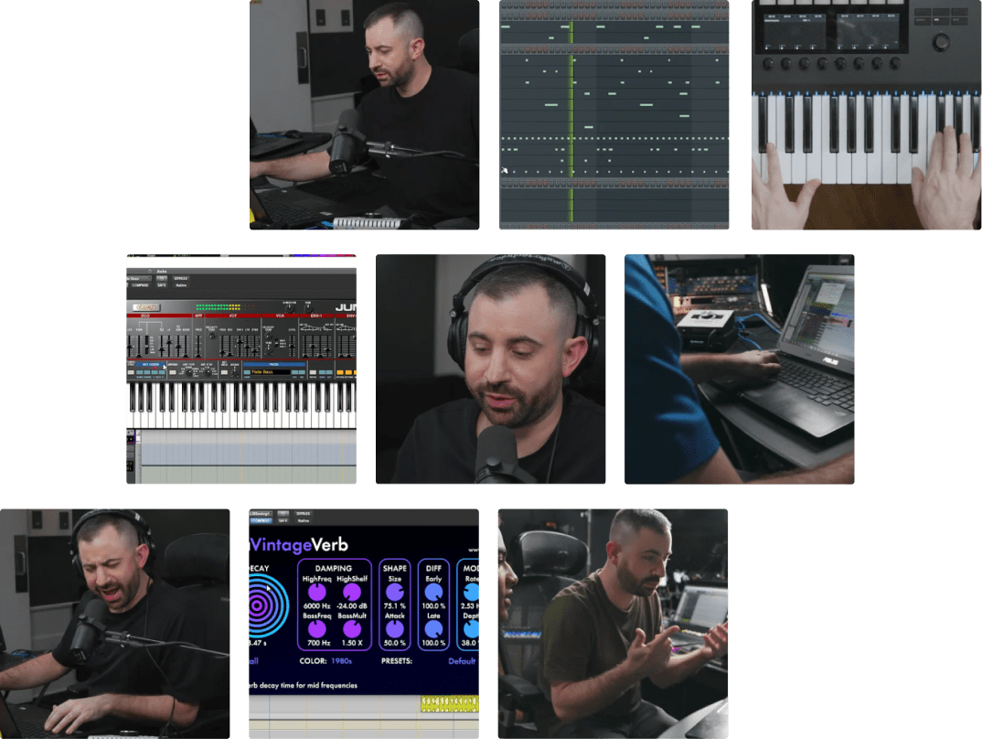 Class overview collage