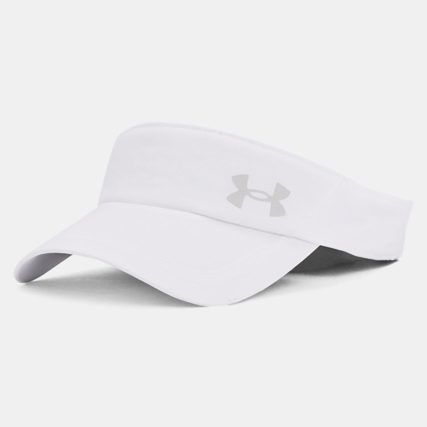 Under Armour Isochill Launch Run White Visor | by Under Armour | Price ...