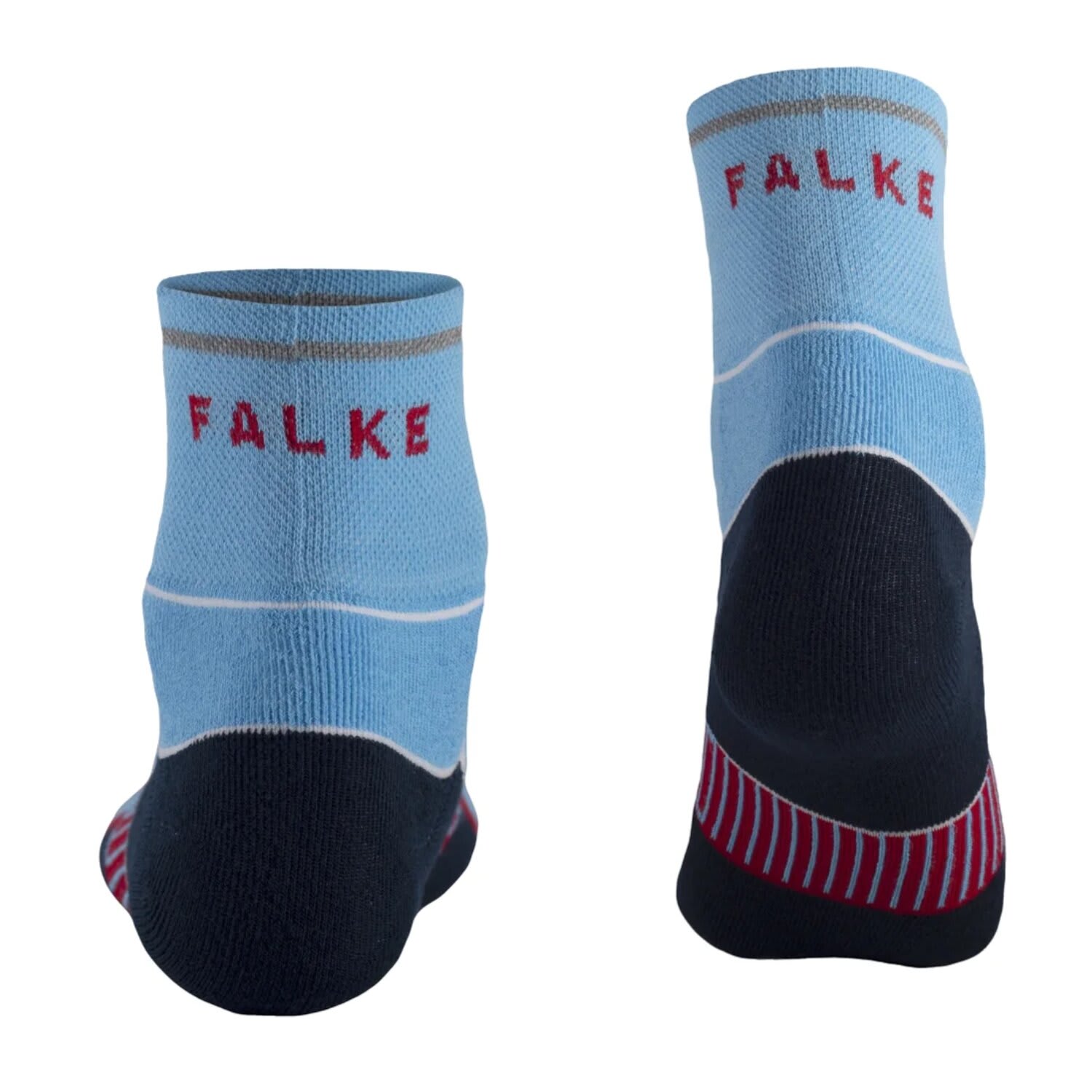 Falke Reflective Runner Ethereal Blue Anklet Socks | by Falke | Price ...