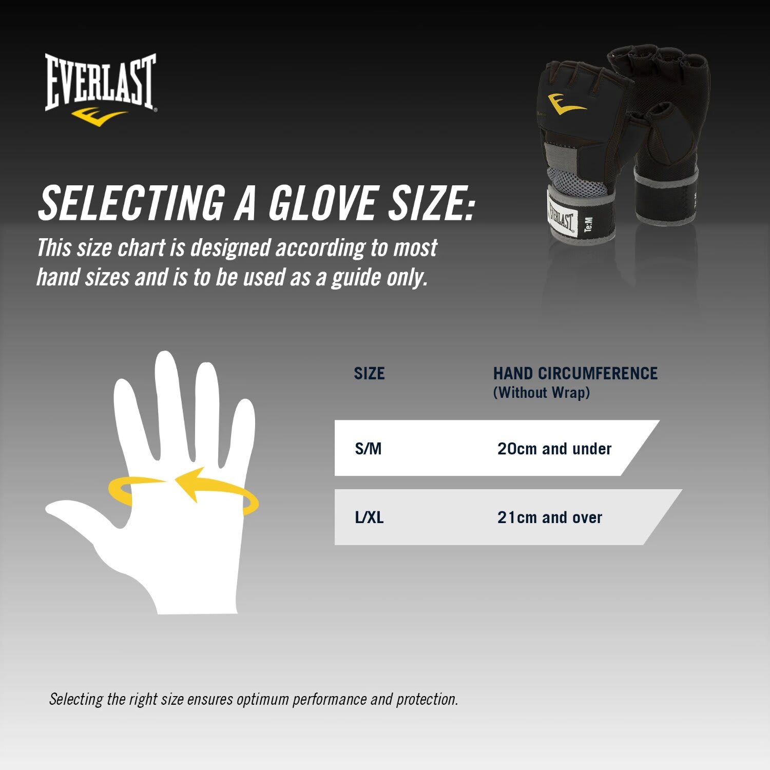 Everlast Evergel Hand Wrap Glove | by Everlast | Price: R 399,9 | PLU ...