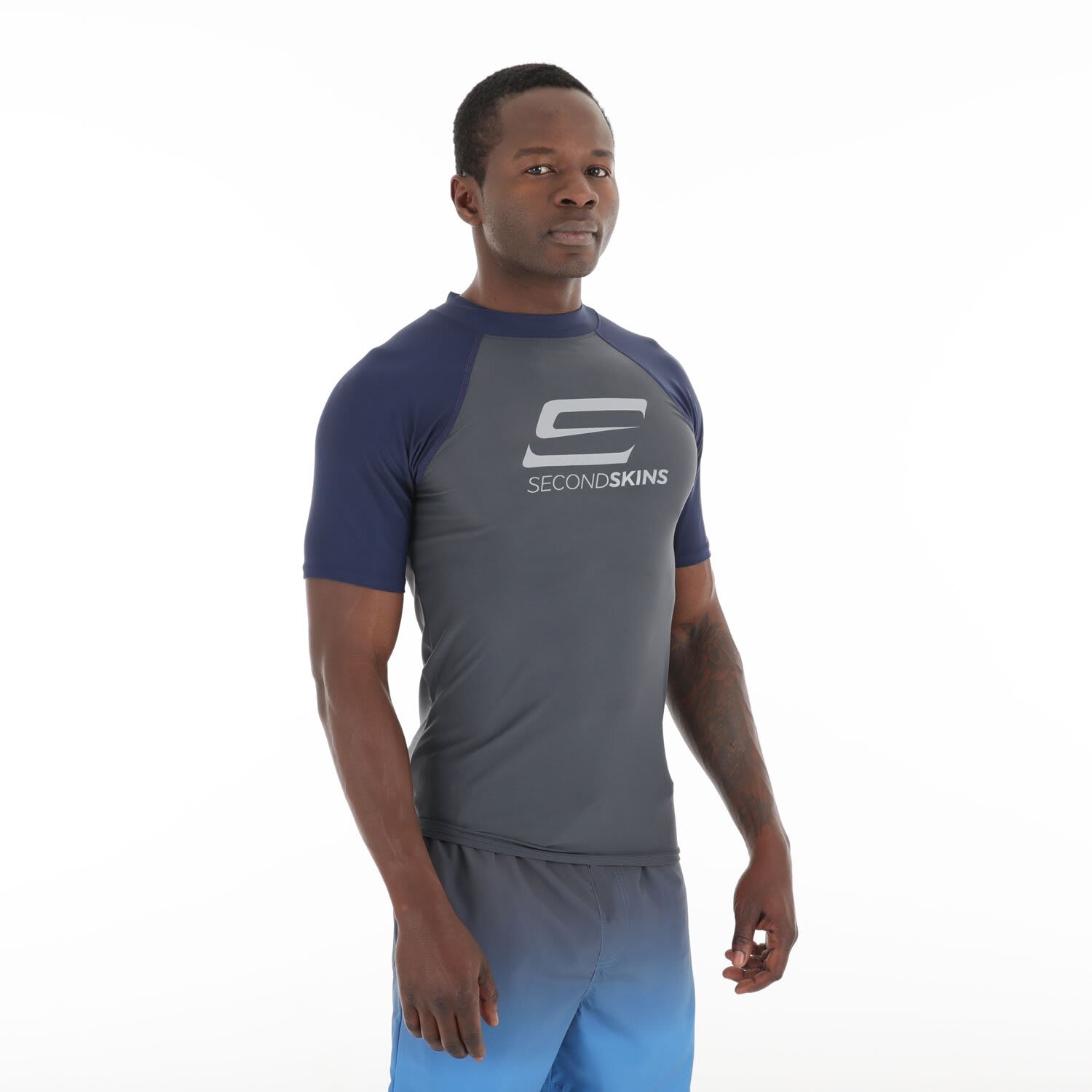 Second Skins Men's Iconic Short Sleeve Rashvest | by Second Skins ...