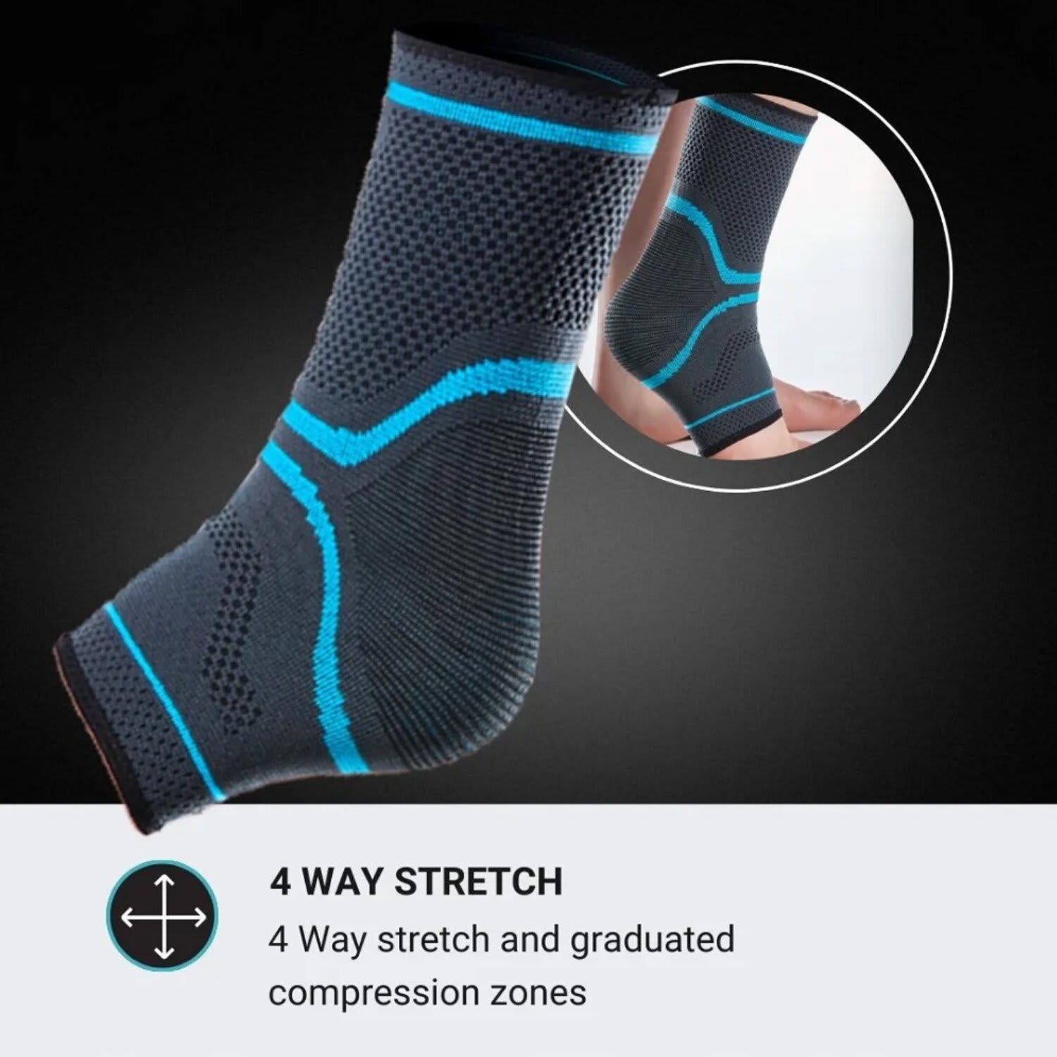 MX Premium Elasticated Ankle Support | by MX Health | Price: R 99,9 ...