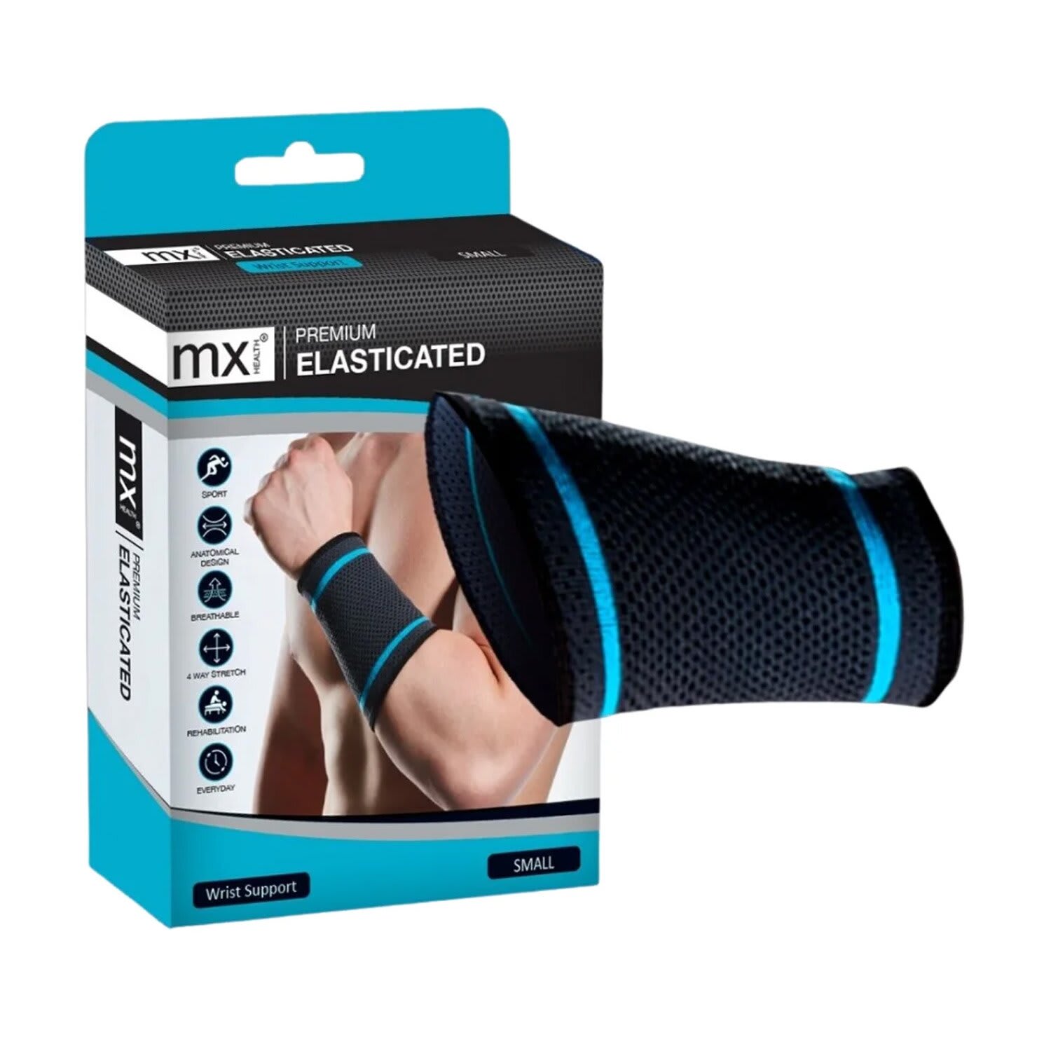 MX Premium Elasticated Wrist Support | by MX Health | Price: R 89,9 ...