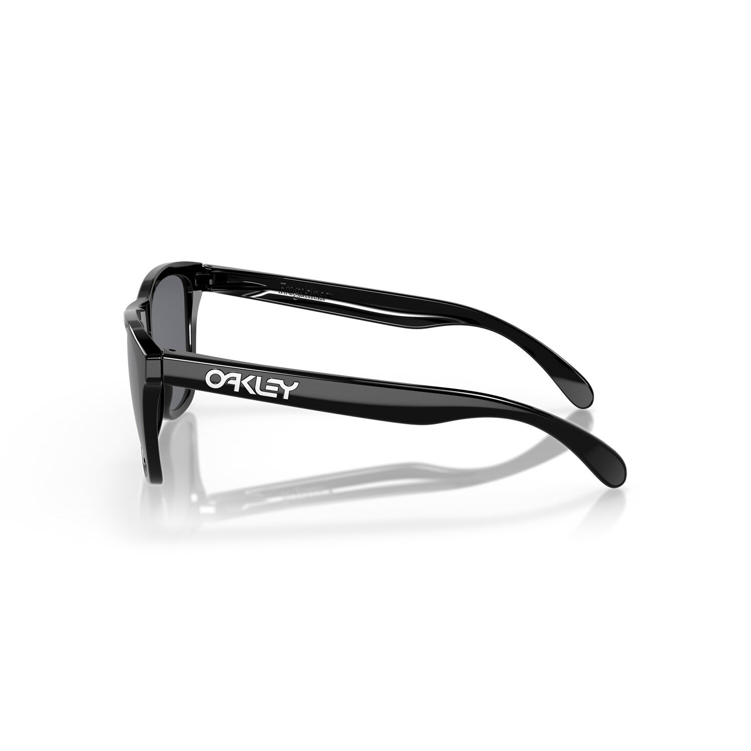 Oakley FROGSKINS Sunglasses with Grey Lense & Polished Black Frame | by ...