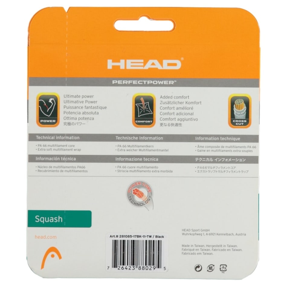 Head Perfect Power Squash String | Sportsmans Warehouse