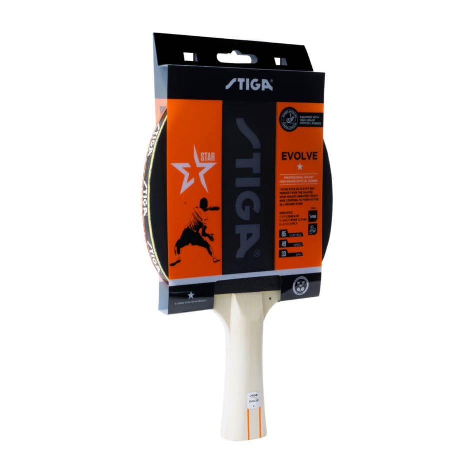 Stiga Evolve 1 Star Table Tennis Bat | Sportsmans Warehouse