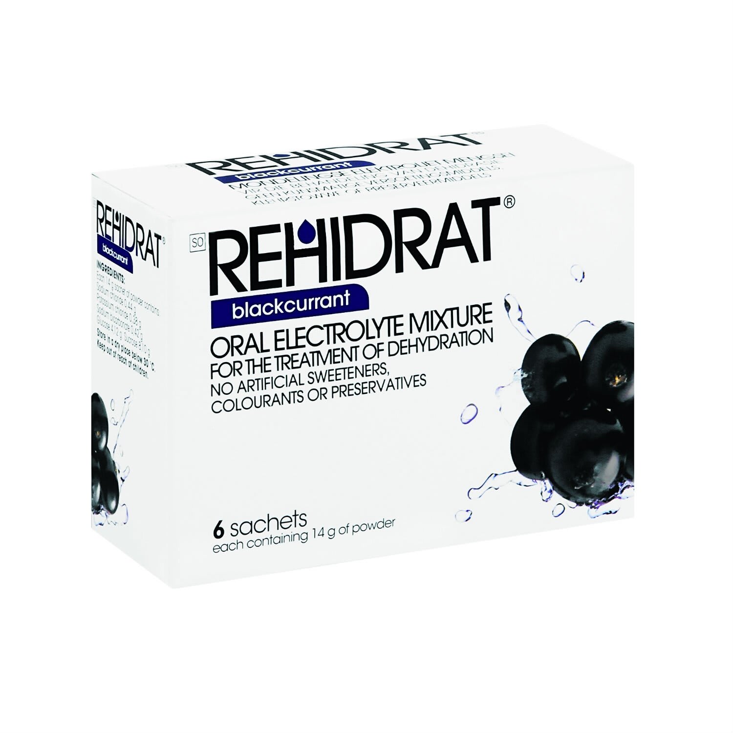 Rehidrat Blackcurrant 6 pack Supplement | Sportsmans Warehouse