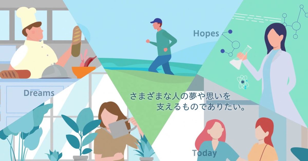 幹から広げるブランディング。 中央日本土地建物グループのCI、新聞広告、ブランド動画 - AXIS Inc. | MOREWORKS