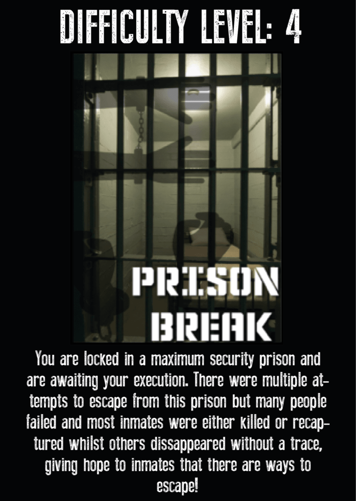 Prison Break Escape Room | Break Free Escape Room Stoke