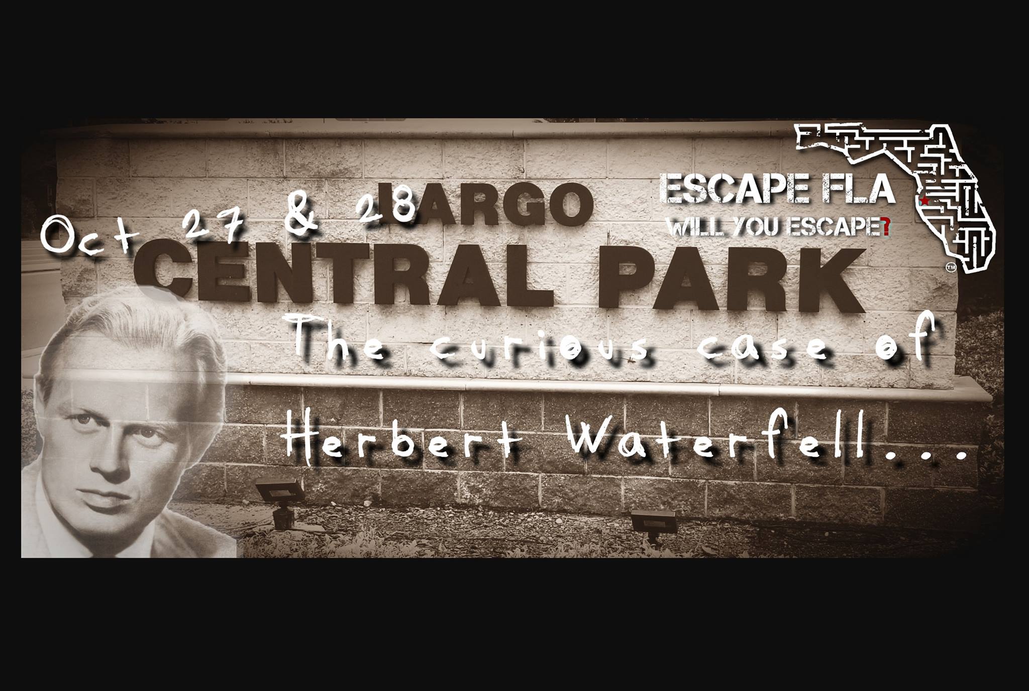 The Curious Case of Herbert Waterfell [Outdoor] Escape Room | Escape FLA