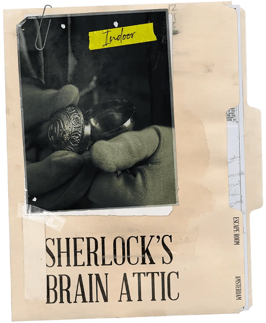 Sherlock's Brain Attic Escape Room | Sherlock Holmes Escape Room Amsterdam