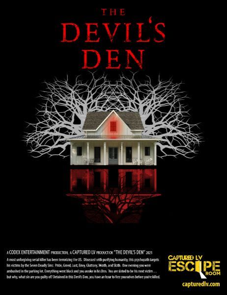 The Devil's Den Escape Room | Captured LV Escape Room - Allentown