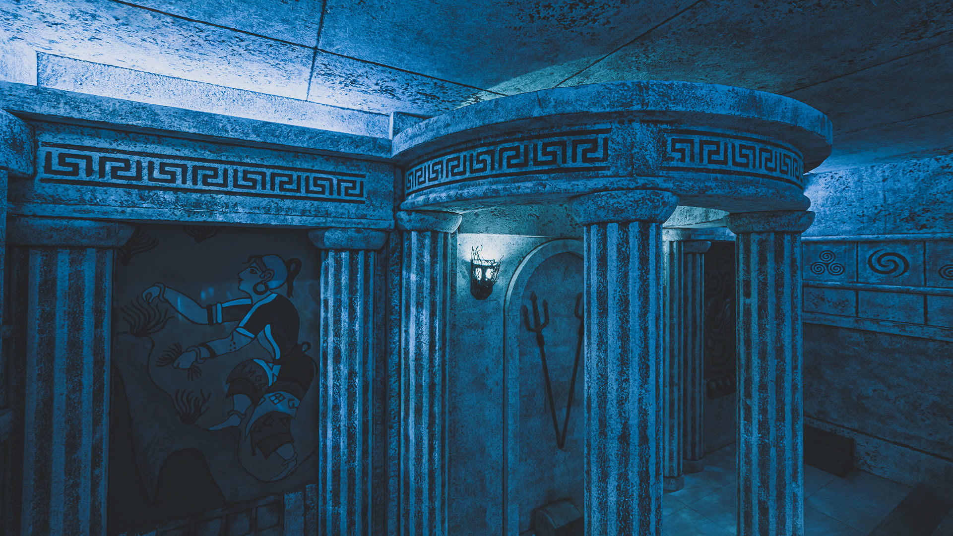 مدينة اتلانتيس المفقودة [Lost City of Atlantis] Escape Room | Game Over ...