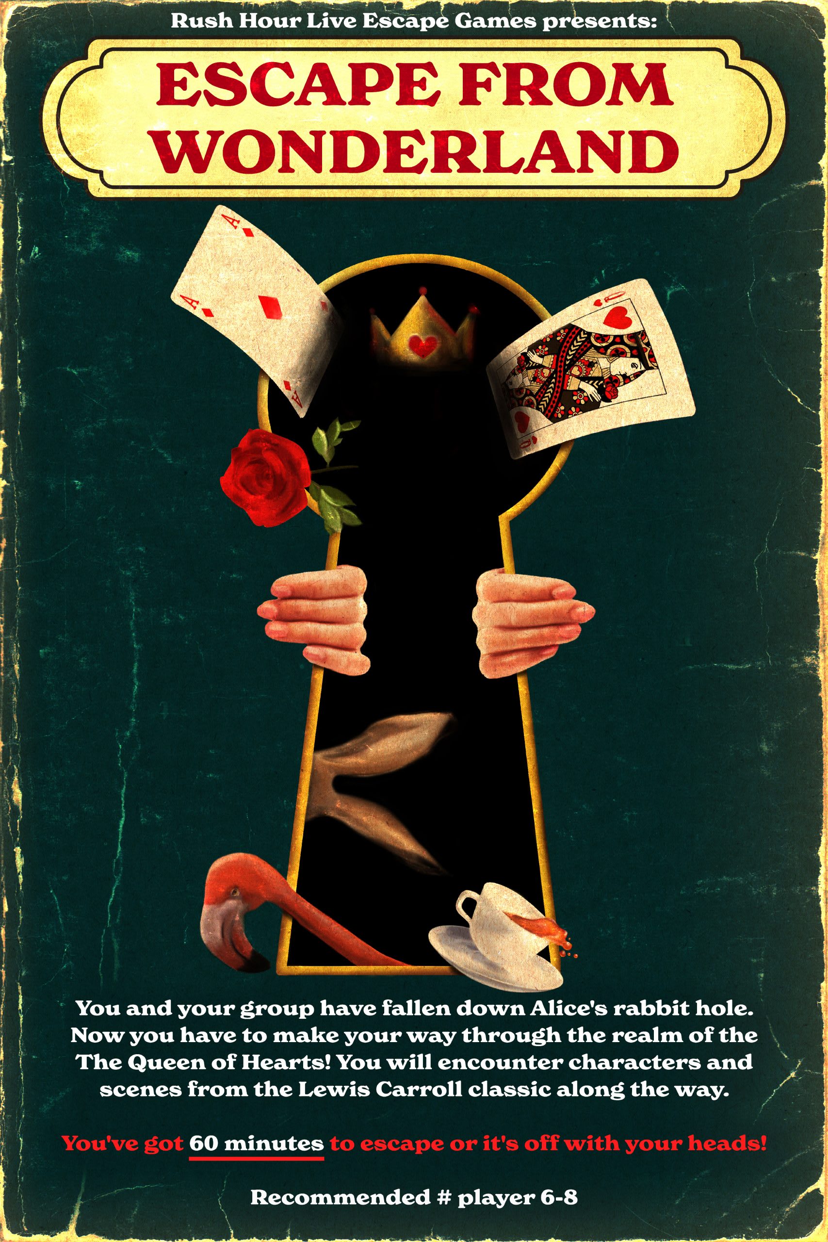 Escape From Wonderland | Rush Hour Live Escape Games