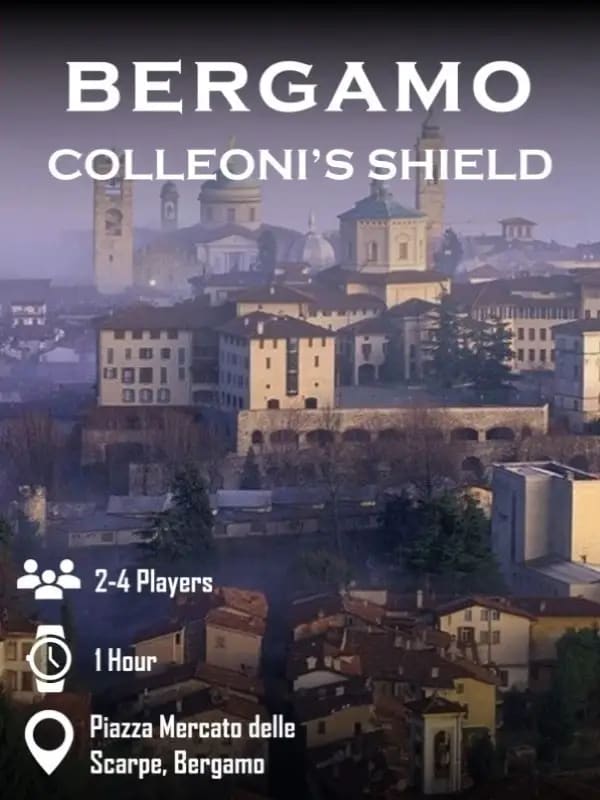 Colleoni’s Shield [Outdoor] Escape Room | Sato Code - Bergamo
