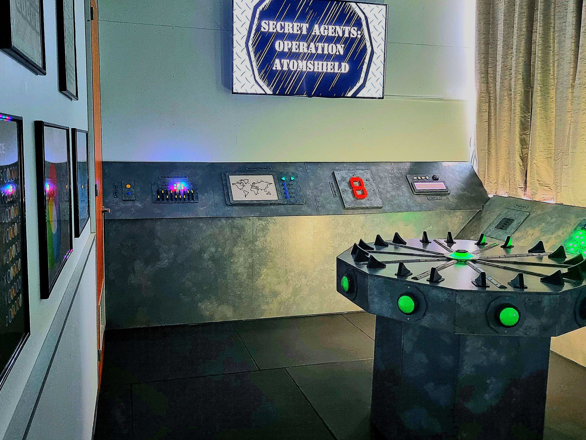 Secret Agents: Operation Atomshield Escape Room | Evolo Room Escape