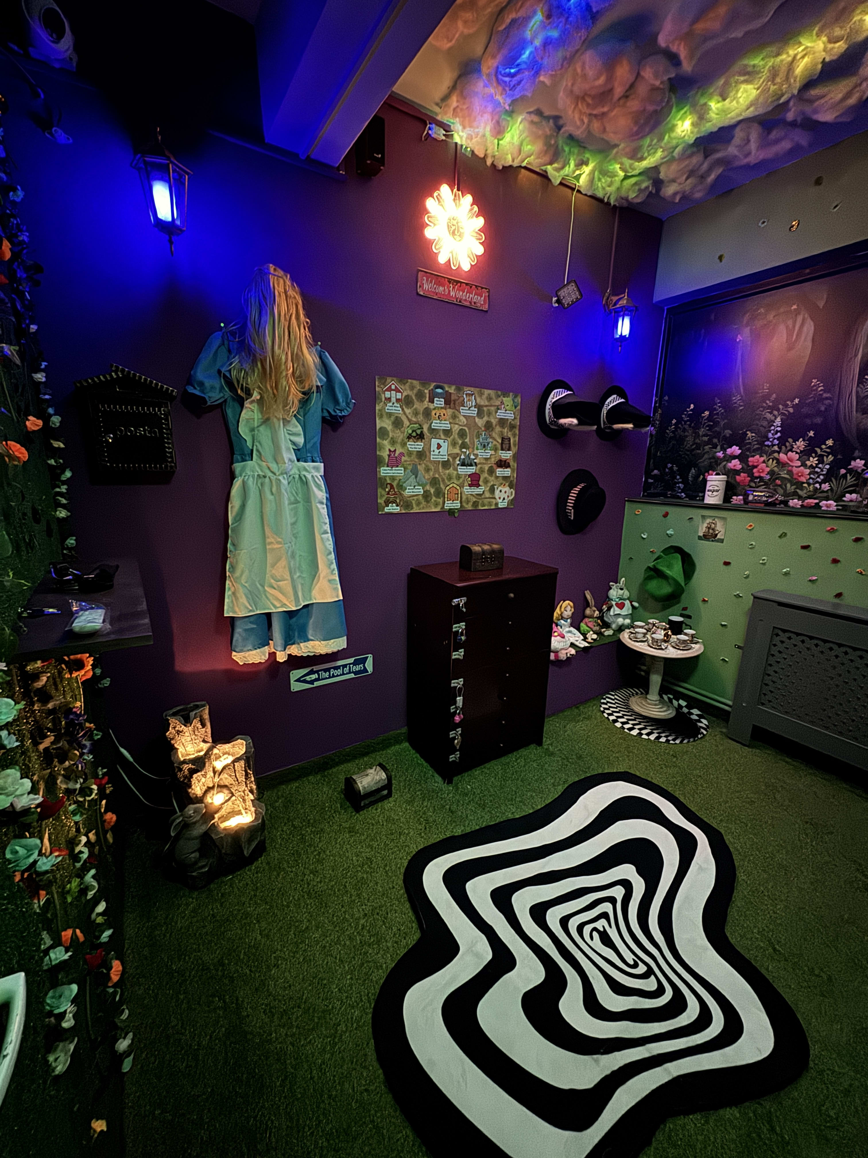 Alice în Țara Minunilor [Alice in Wonderland] Escape Room | Panic ...