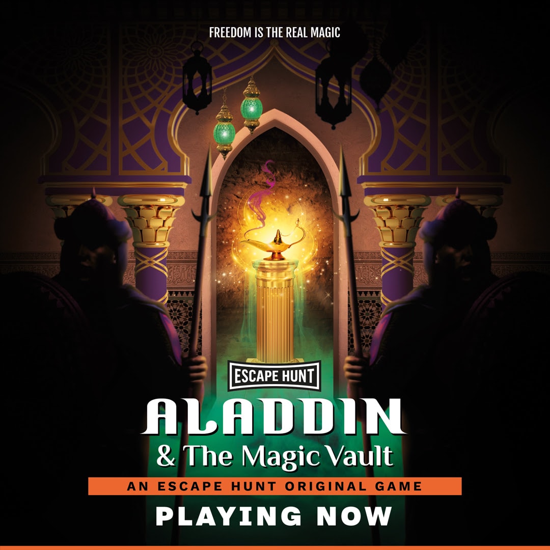Aladdin & The Magic Vault Escape Room | Escape Hunt - Sydney