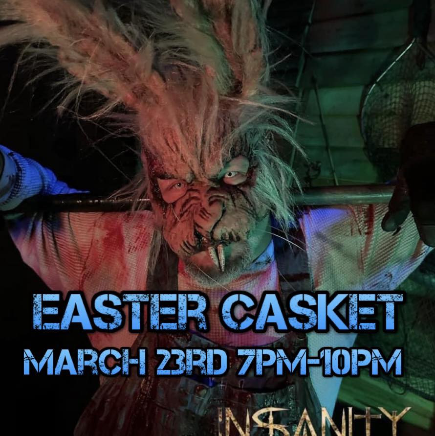Easter Casket Haunted Attraction | Insanity Haunted House