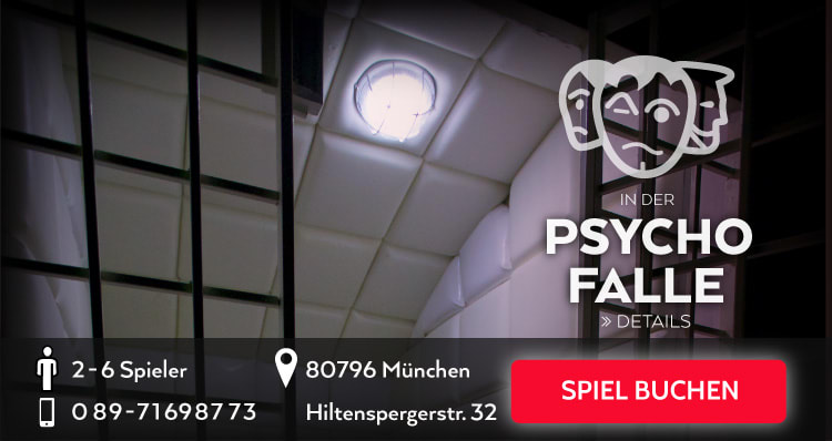 In Der Psycho Falle [In the Psycho Trap] Escape Room | EscapeGame Munich