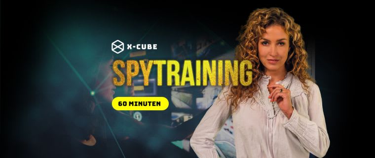 Spy Training Mission Escape Room | X-CUBE - Theater Koningshof