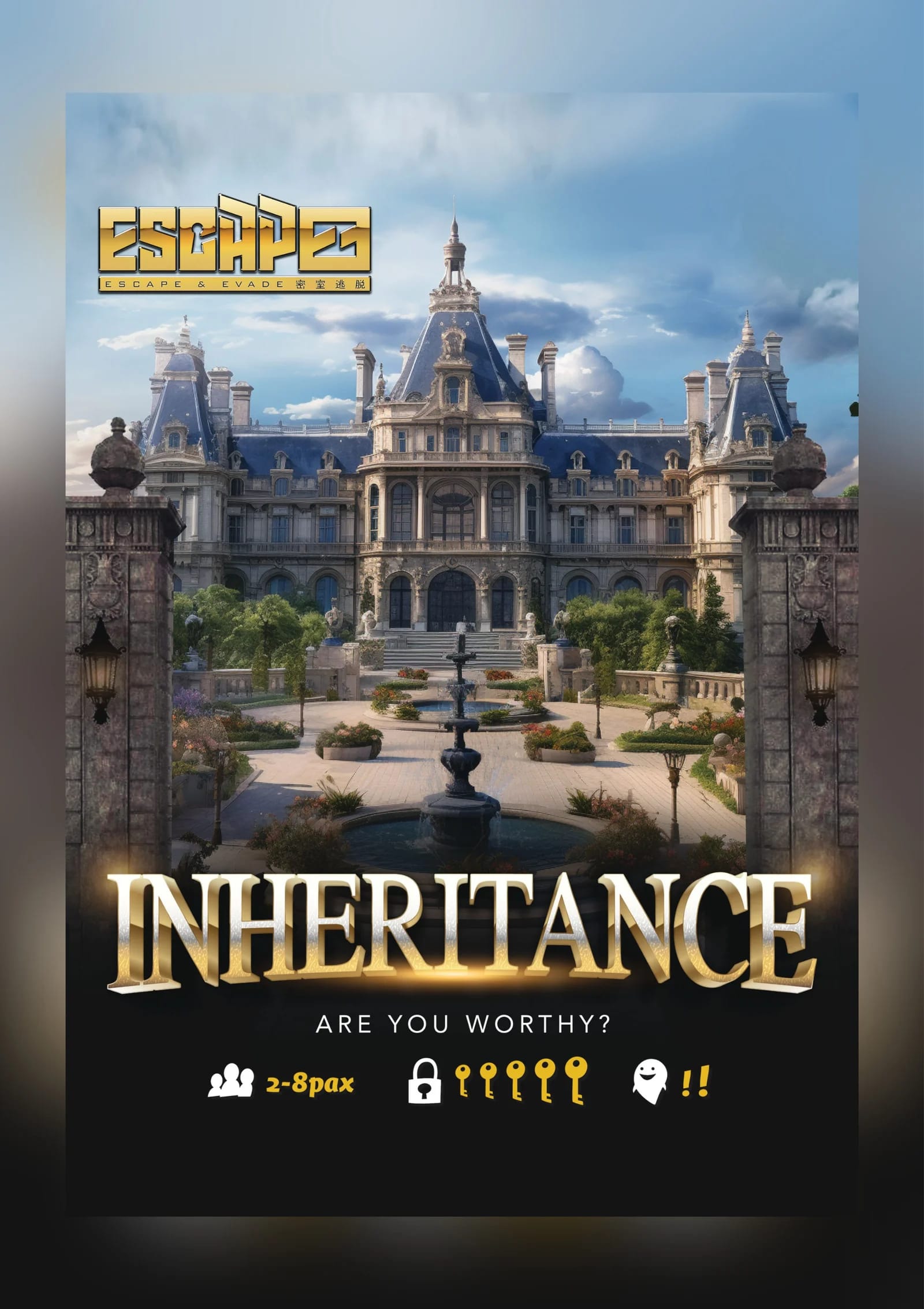 Inheritance Escape Room | Escapee Singapore