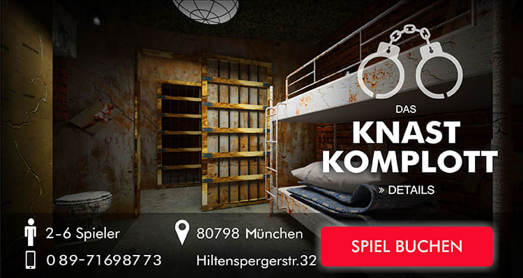 Das Knast-komplott [The Prison Plot] Escape Room | EscapeGame Munich