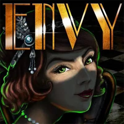 Envy: Murder Mystery Escape Room Kit | Lock Paper Scissors