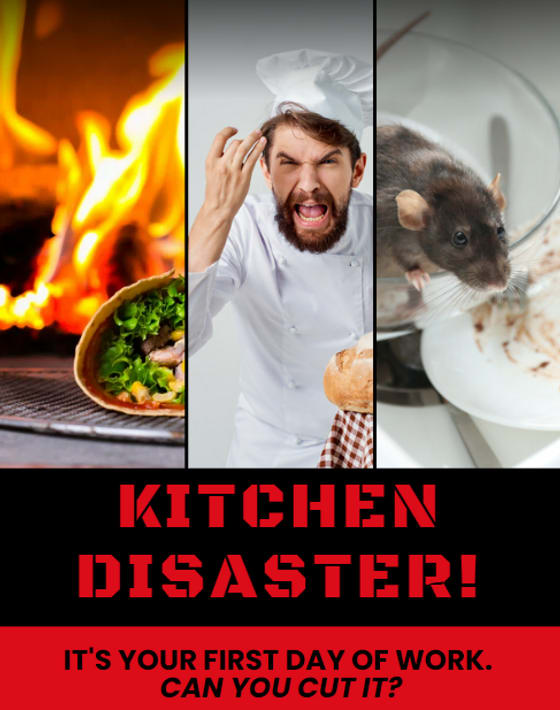 Kitchen Disaster Escape Room | Rush to Escape