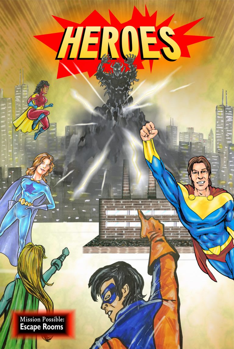 Heroes Escape Room | Mission Possible Escape Rooms Milton