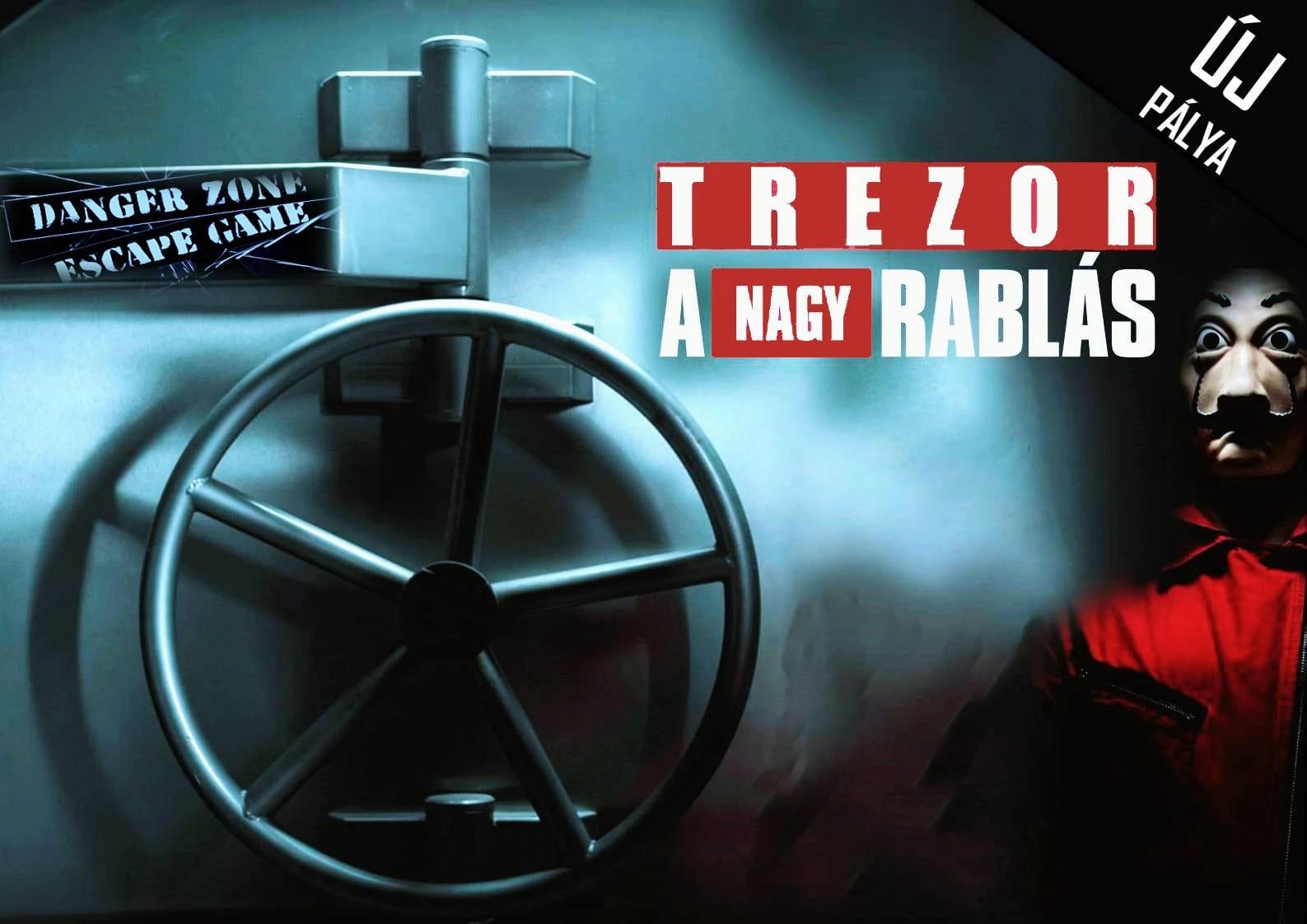 Trezor-A Nagy Rablás Escape Room | Danger Zone Escape Room - Esztergom
