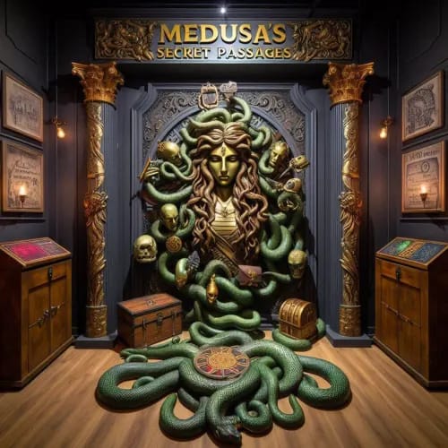 Medusa's Secret Passages Escape Room | Room Lockdown Hornchurch