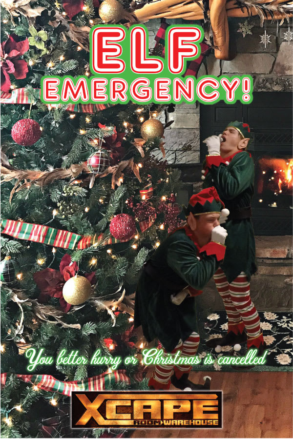 Elf Emergency! Escape Room | Xcape Room Warehouse