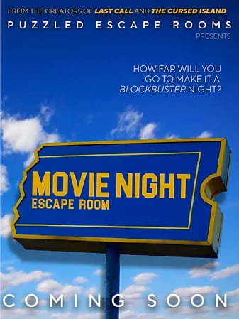 Movie Night Escape Room | Puzzled Escape Rooms