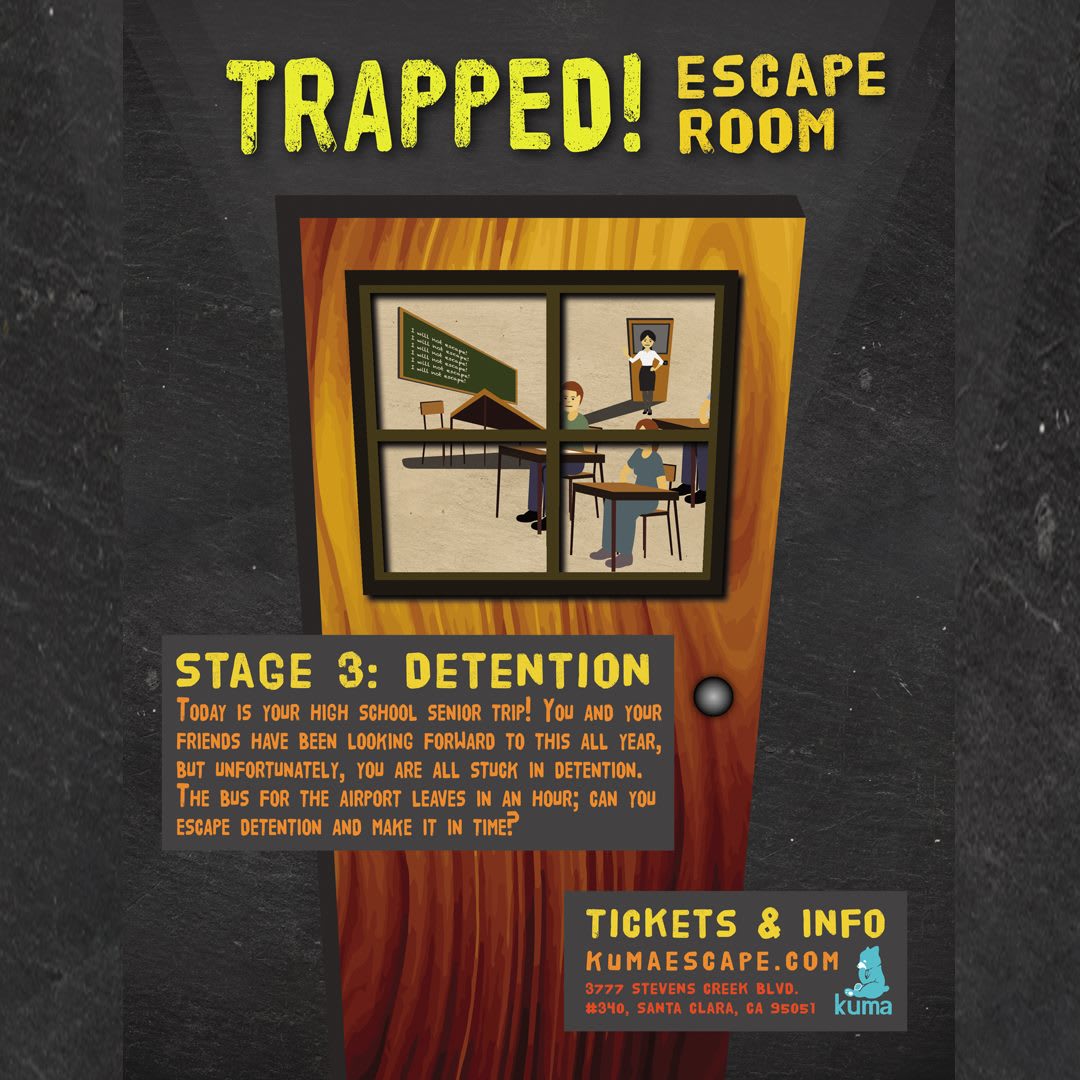 Stage 3: Detention Escape Room | Kuma Escape