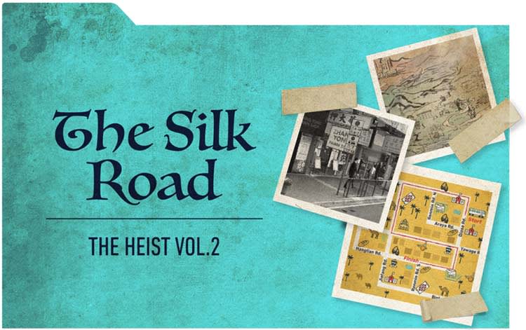The Silk Road: The Heist Volume 2 Escape Room | The Escape Game - Online