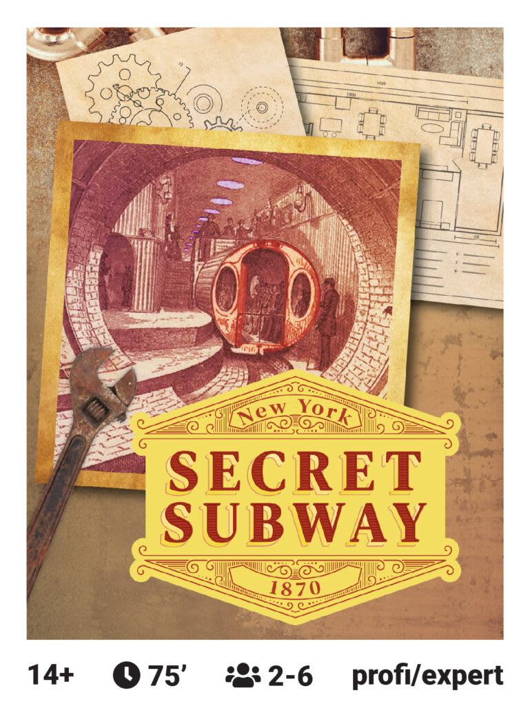 Titkos Metró [Secret Subway] Escape Room | E-Exit Escape Room Budapest