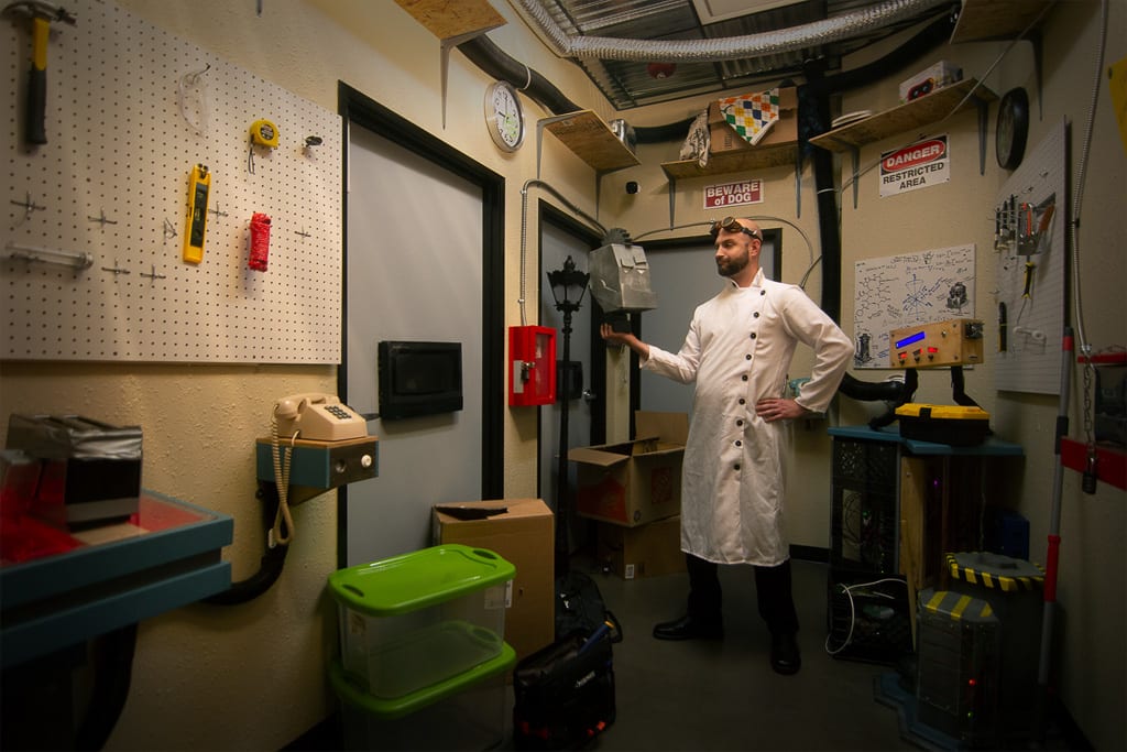 Time Machine Escape Room | Red Door Escape Room - Chisholm Creek
