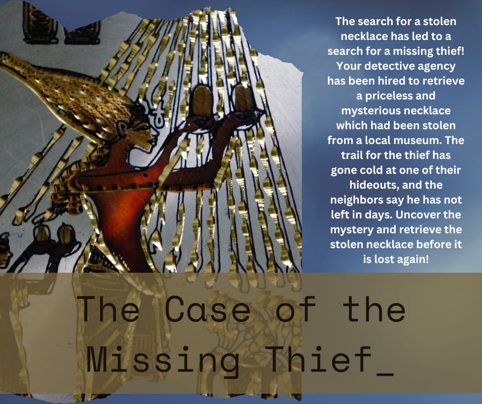 The Case of the Missing Thief Escape Room | PEI Escape Rooms