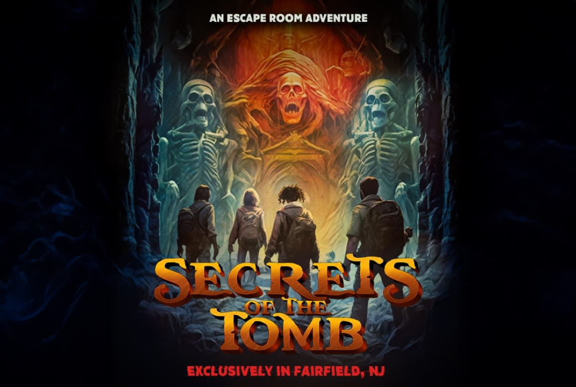 Secrets Of The Tomb Escape Room | Fairfield Escape Room