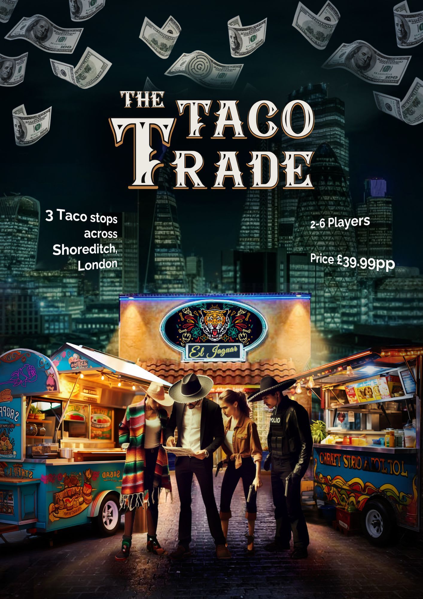 The Taco Trade [Outdoor] Escape Room | Gourmaze
