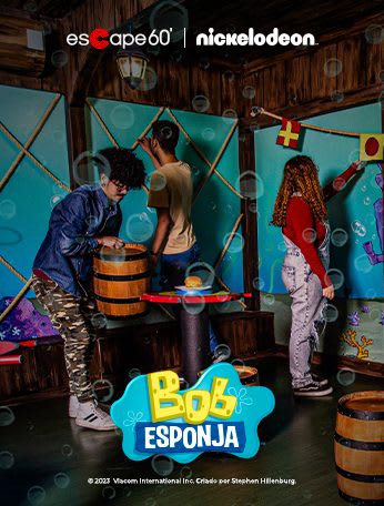 Bob Esponja [SpongeBob] Escape Room | Escape 60 - Campinas